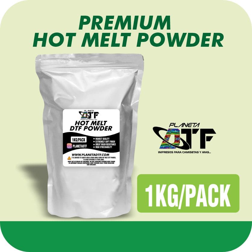 Premium DTF Hot Melt Powder 1k - PlanetaDTF